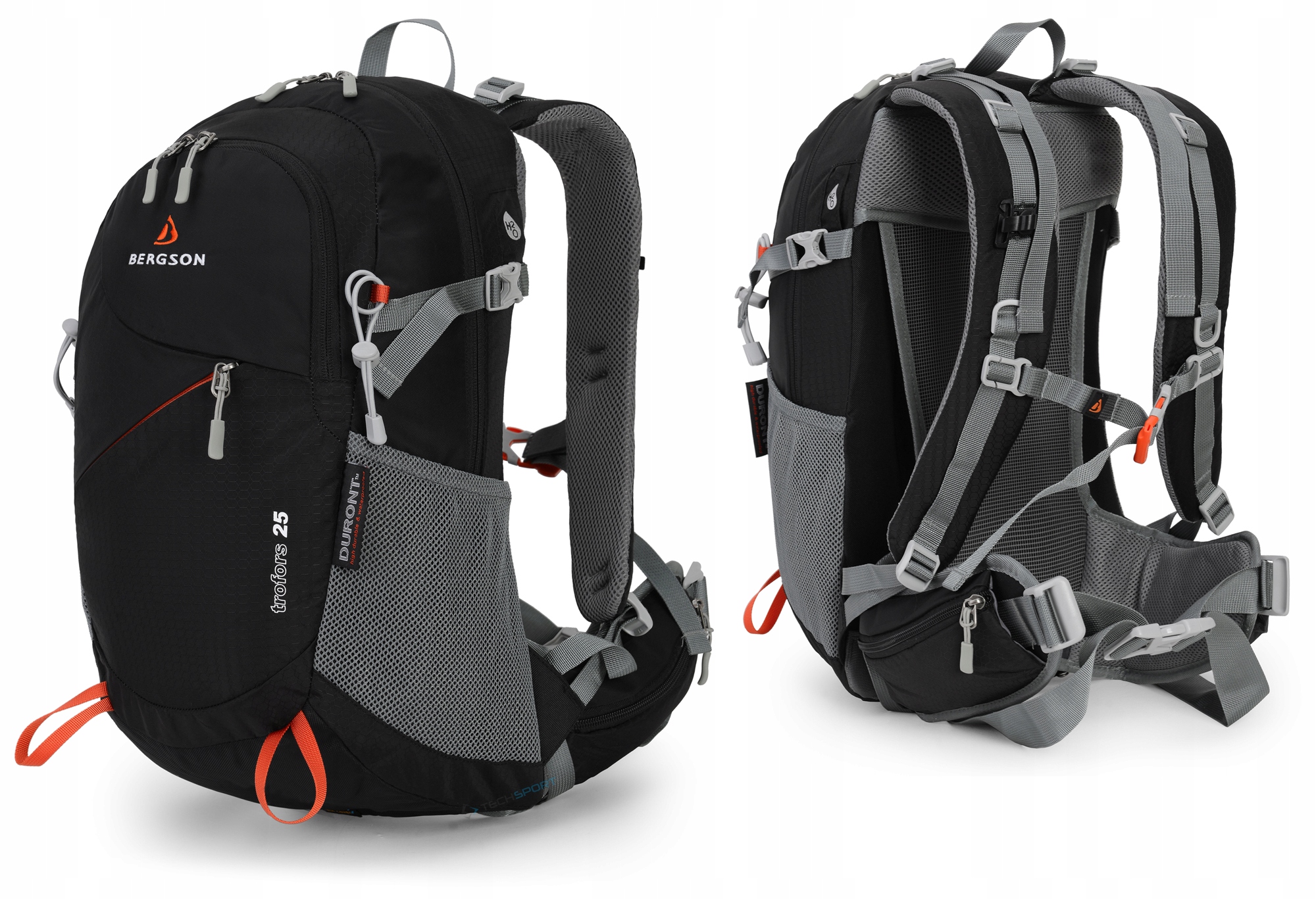 Plecak turystyczny Bergson Trofors 20-40 l zielony - 5907696040110 ...