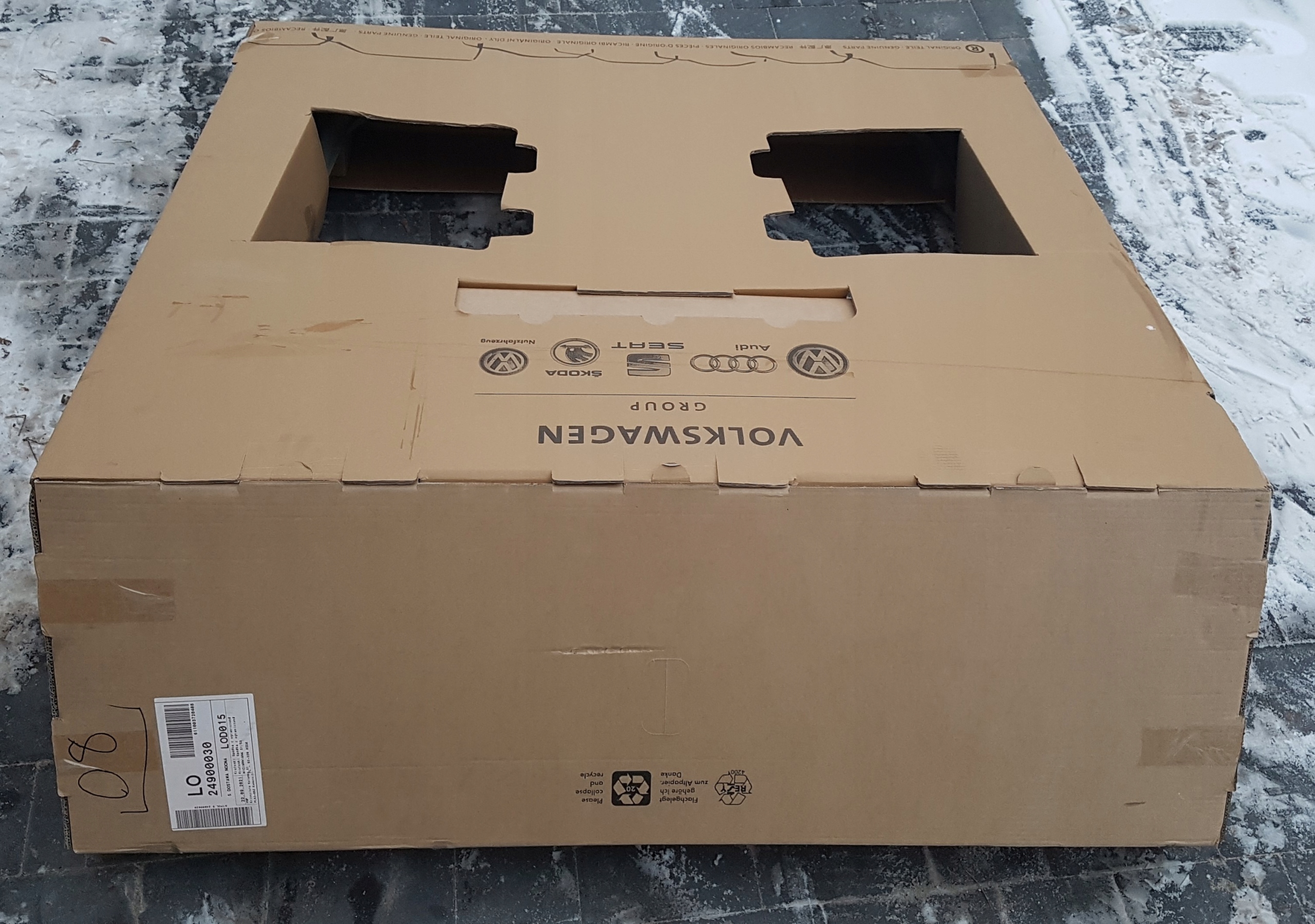 KLAPA BAGAŻNIKA SKODA OCTAVIA III 5E5827023D NOWY ORYGINAŁ 5E5827023D ...