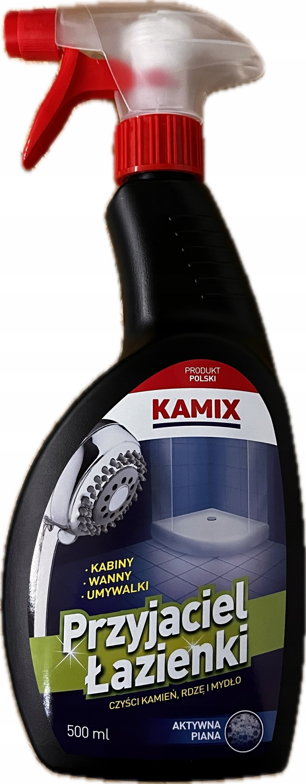 KAMIX Przyjaciel Łazienki Aktywna Piana 500ml 10034568572 - Allegro.pl