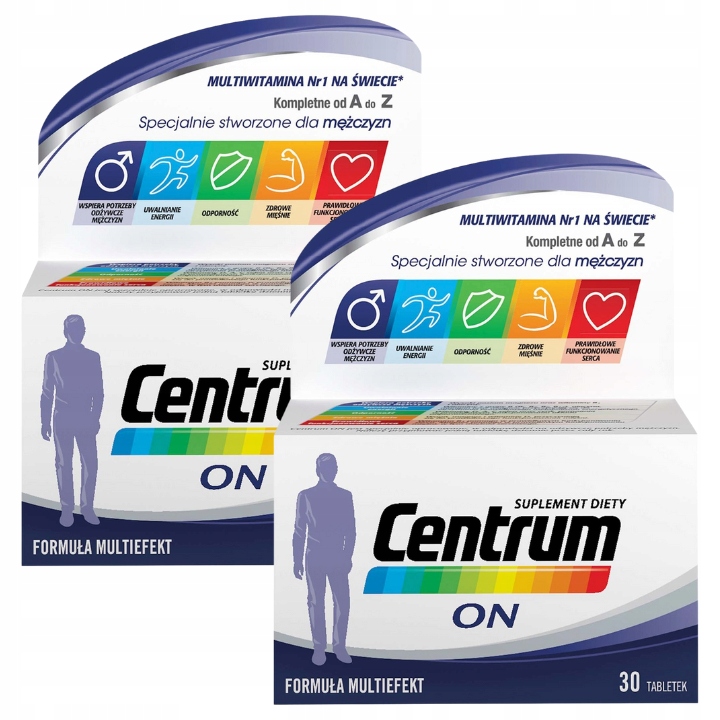 Centrum Suplement Diety dla Mężczyzn 30 Tab x2 13688881489 - Allegro.pl