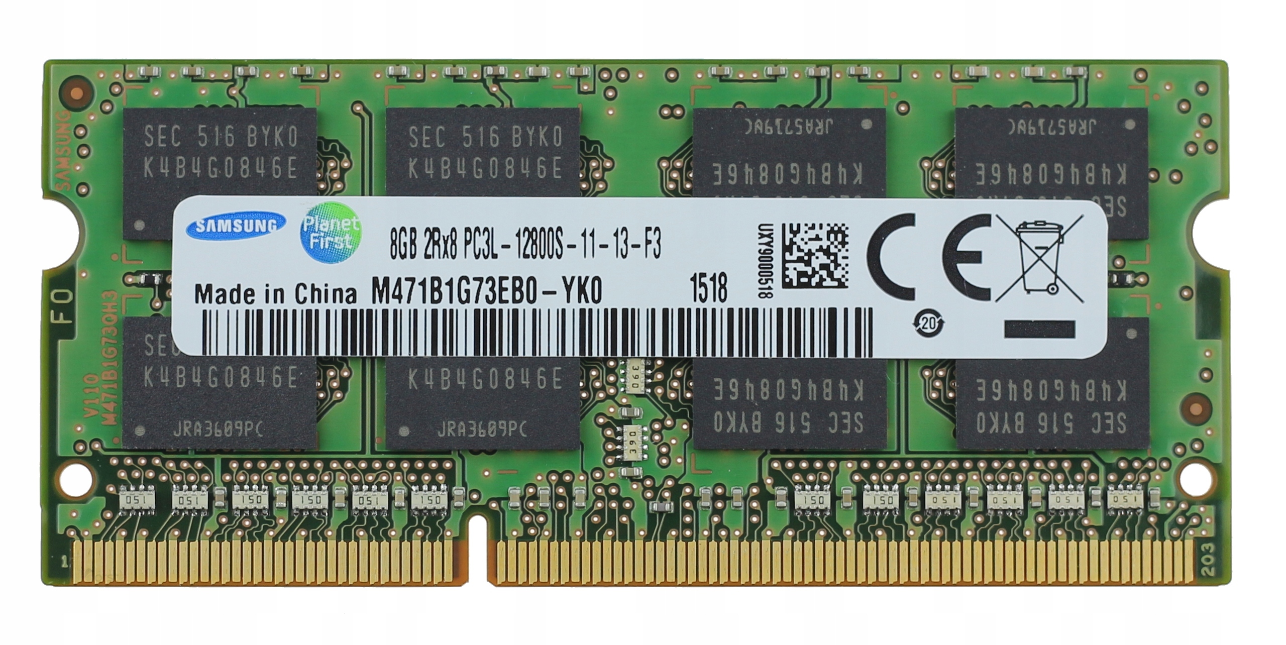 PAMIĘĆ RAM 8GB DDR3 SODIMM LAPTOP PC3L 12800S 1600MHz w Warszawa - Sklep, Opinie, Cena w Allegro.pl