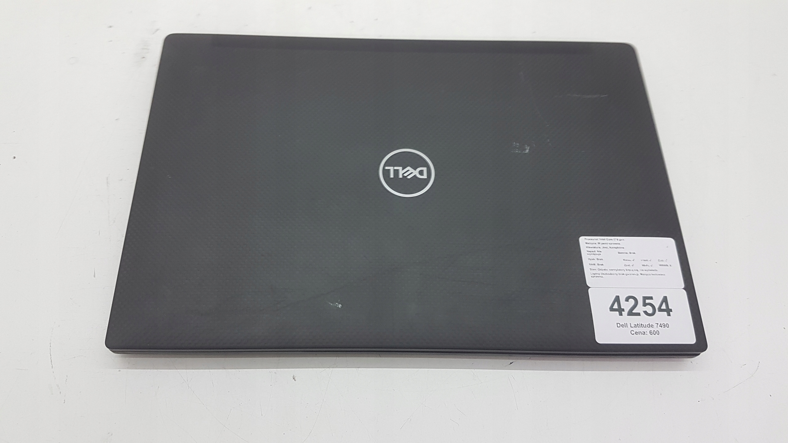 Laptop Dell Latitude 7490 (4254) - Sklep, Opinie, Cena w Allegro