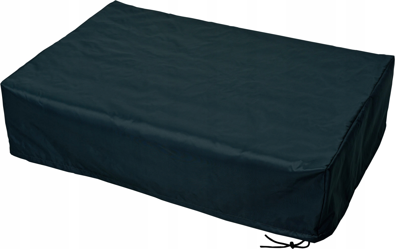 Zahradní potah na stůl 120 x 80 x 30 cm černý - Allegro