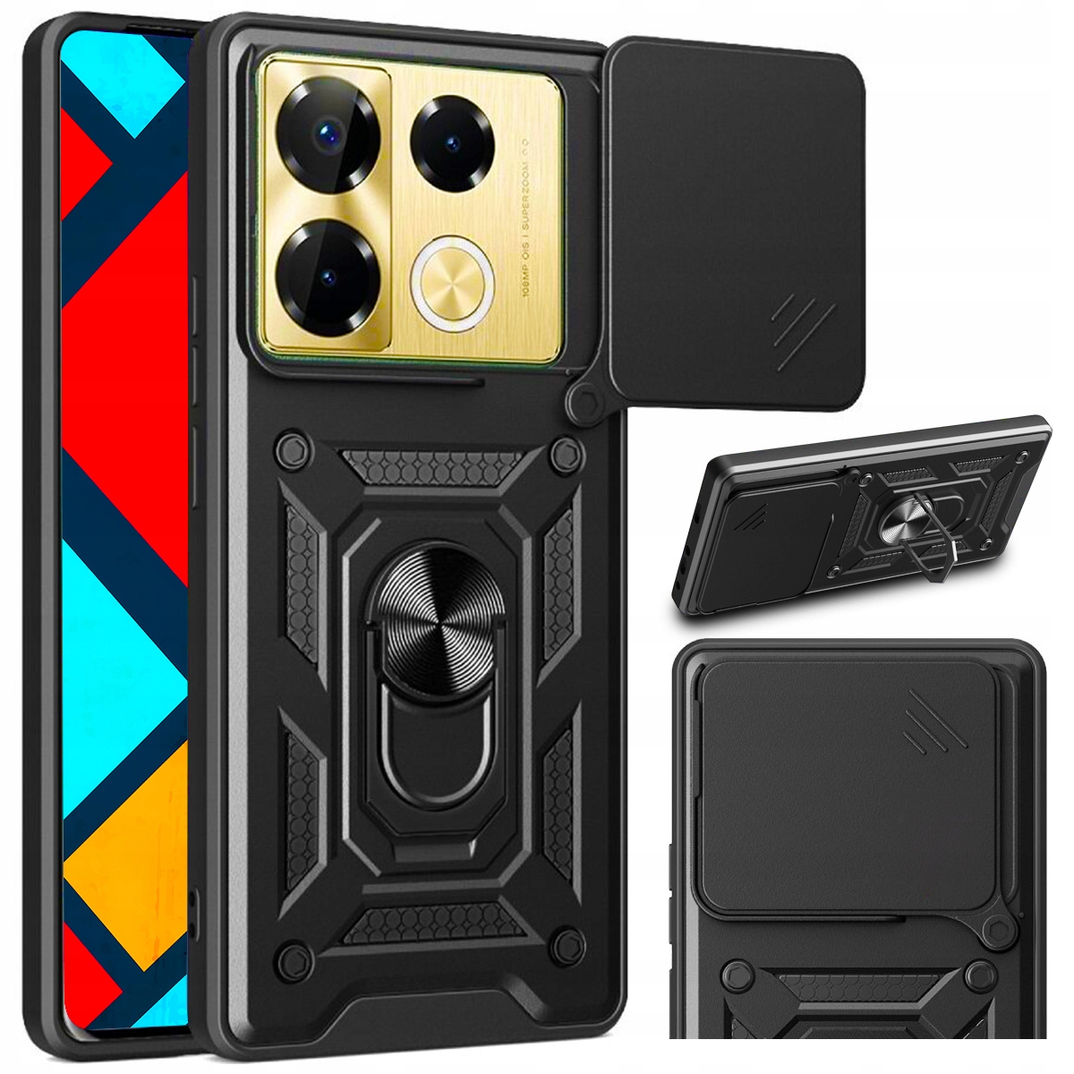 Plecki GUTCASE do Infinix NOTE 40 Pro czarny - Sklep, Opinie, Cena w ...