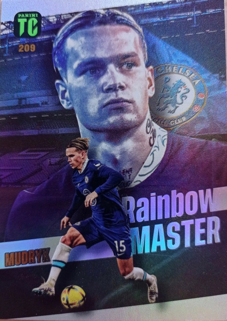 Karty TOP CLASS 2023 RAINBOW MASTER RM Mudryk 209 - 14131508448 - Allegro