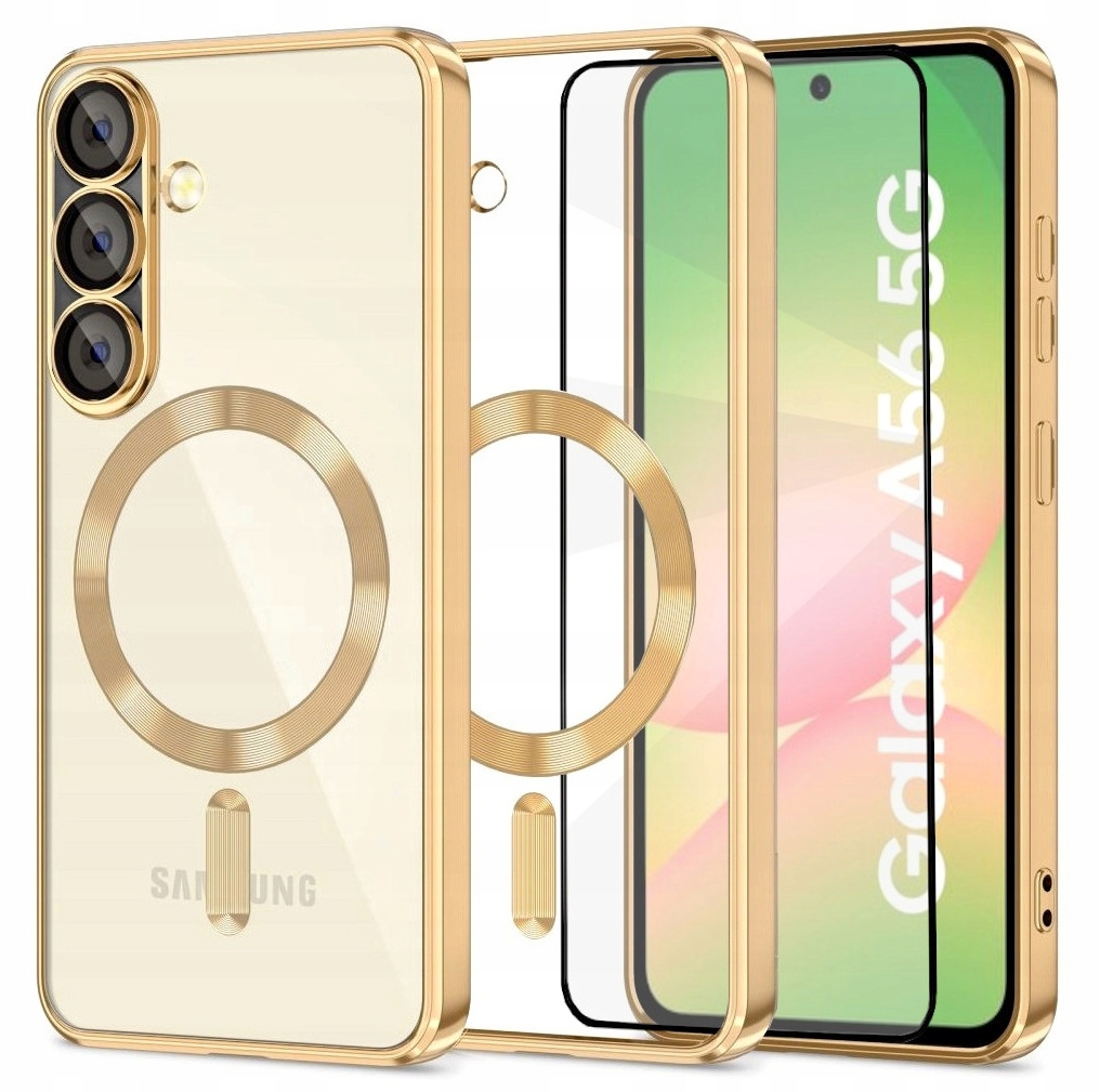 Etui plecki CosmoTel do Samsung Galaxy A36/A56 złote z MagSafe - Sklep ...