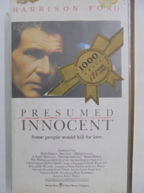 Presumed Innocent - Vhs - Niska cena na Allegro