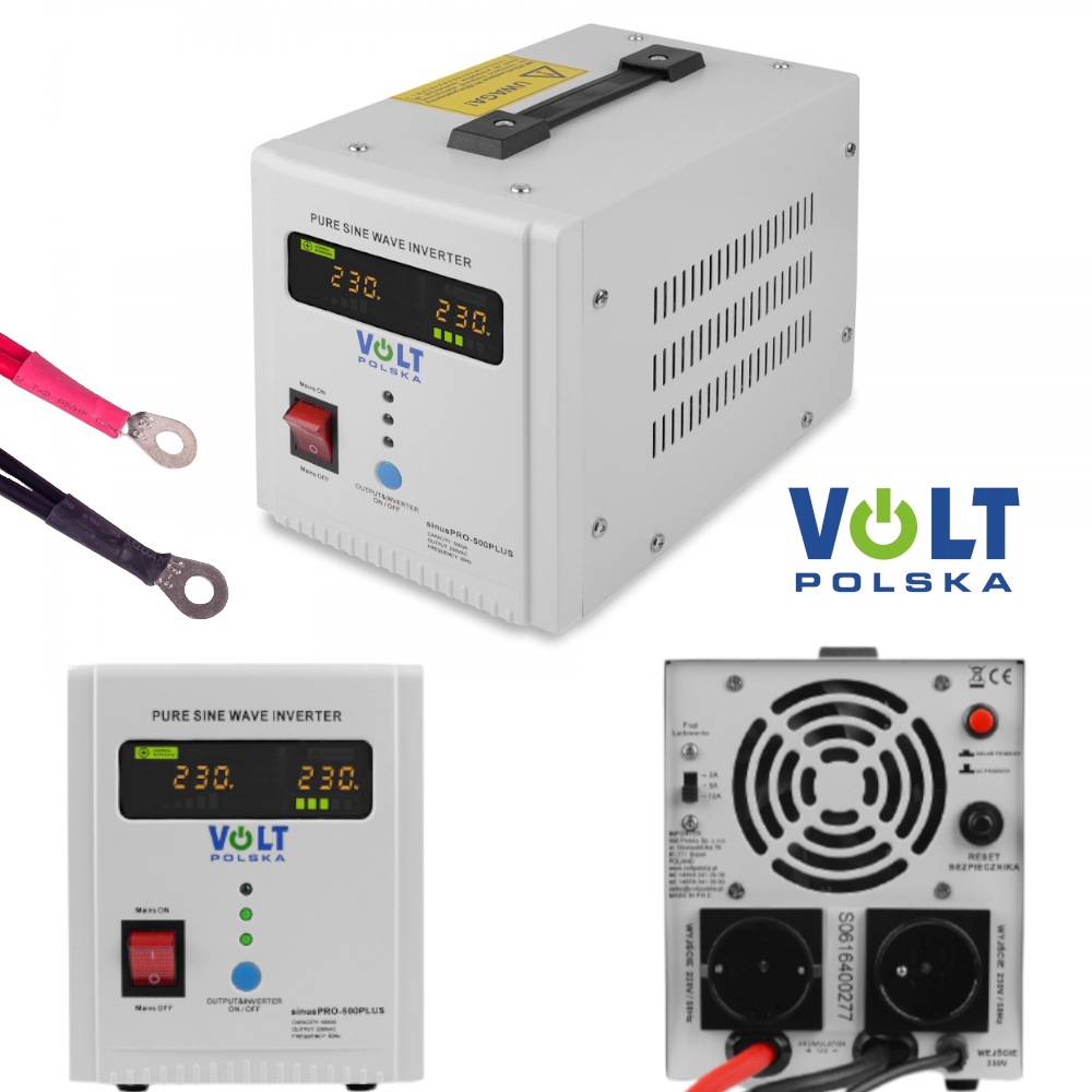 ИСТОЧНИК БЕСПЕРЕБОЙНОГО ПИТАНИЯ UPS 12V VOLT ПОЛЬСКИЙ SINUS 500E купить ...