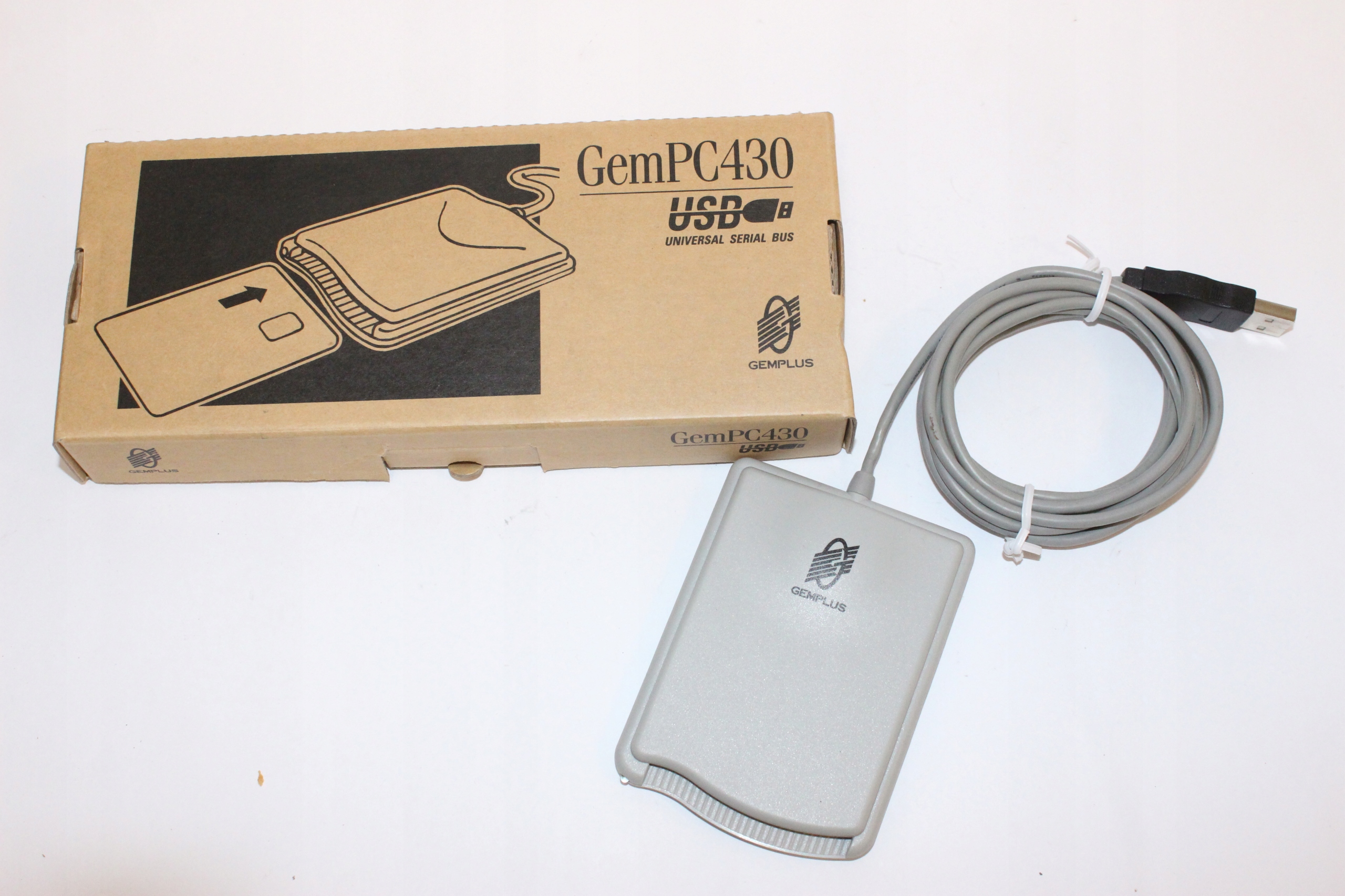 Czytnik kart chipowych GEMPLUS GemPC430 USB - Sklep, Opinie, Cena w Allegro