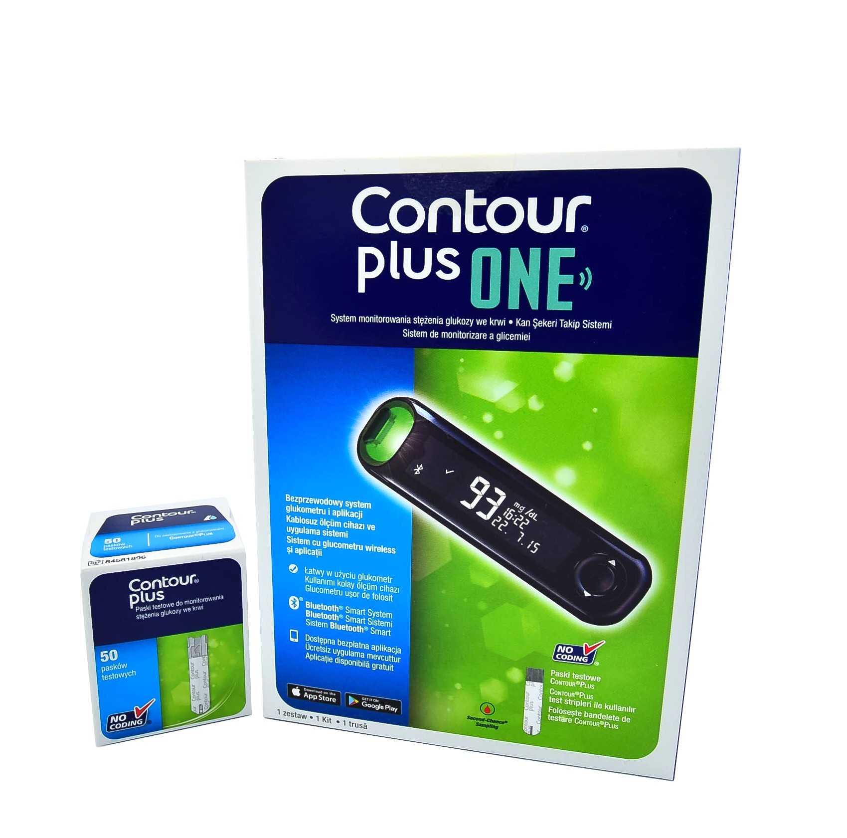 Glukometr Contour Plus One 50 Pask w 12033815967 Allegro pl