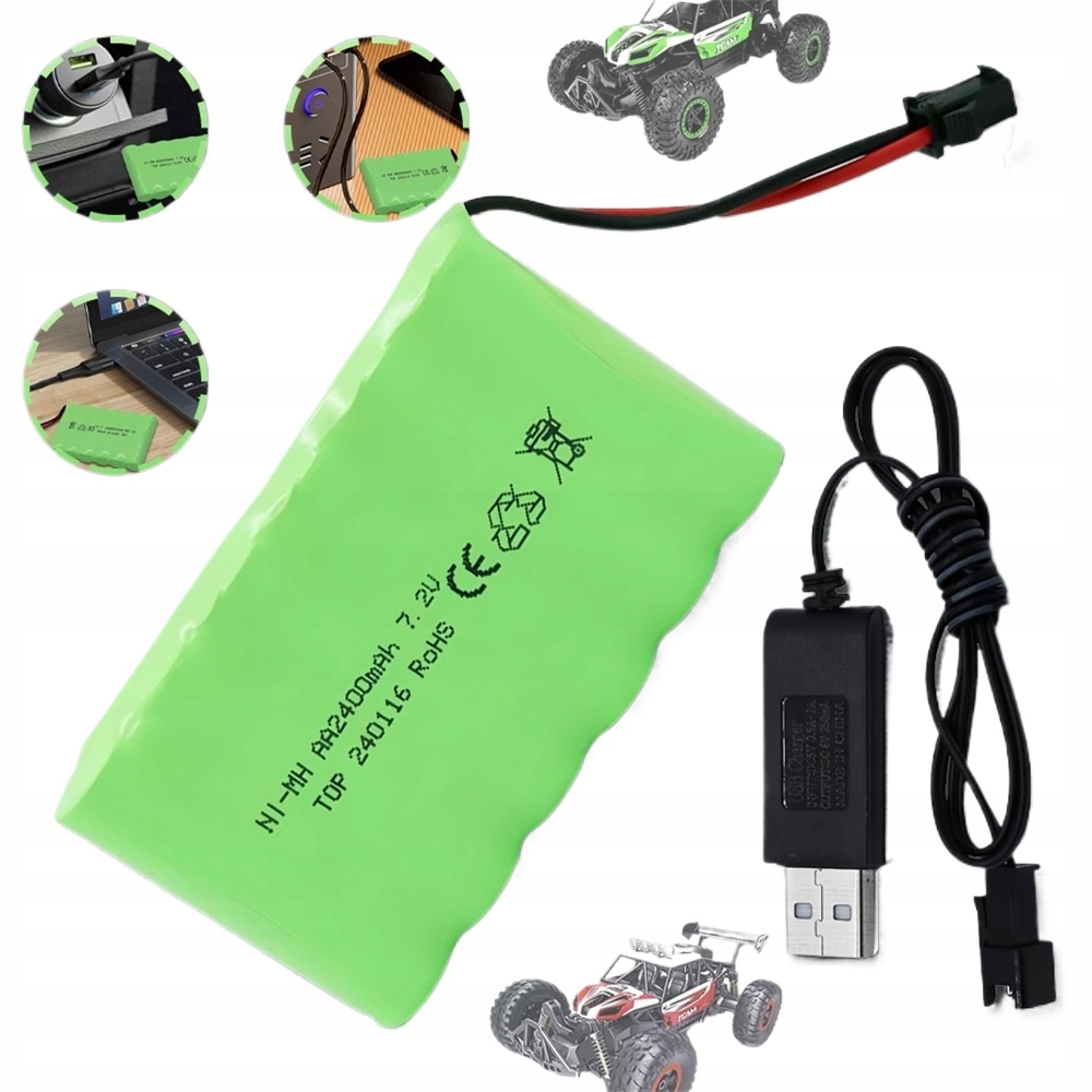 Akumulator 7.2v Nimh Jst - Niska cena na Allegro