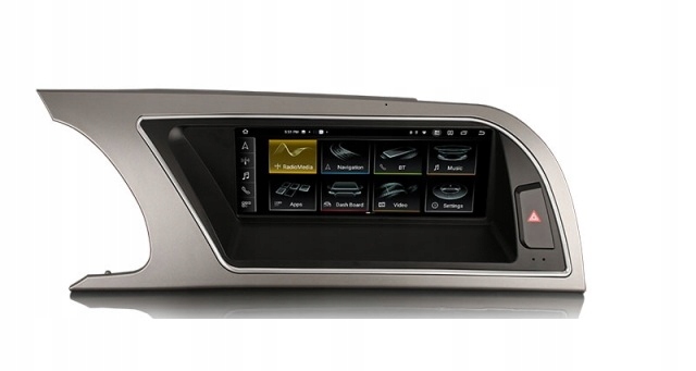 CarPlay Audi A5 Android Radio FM RDS DAB+ Opcja GPS WiFi 4G MP3 MP4 ...