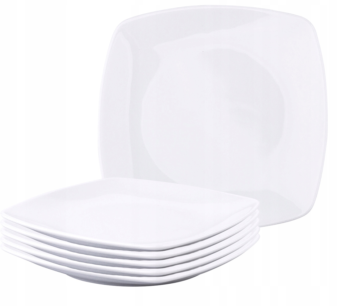 Talerze deserowe zestaw porcelana 6 sztuk MariaPaula Moderna 18 cm ...