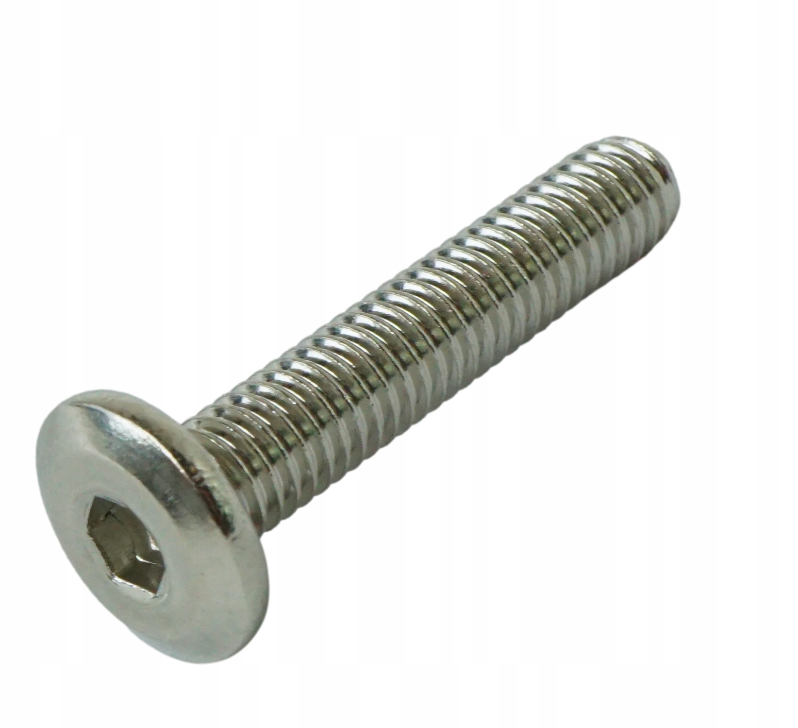 10x wkręt metryczny M6 x 30 stal nierdzewna z łbem walcowym, śruba ...