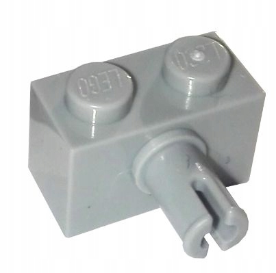 LEGO BELKA Z PINEM 1X2 JASNO SZARA 44865 - 2 SZT • Cena, Opinie ...