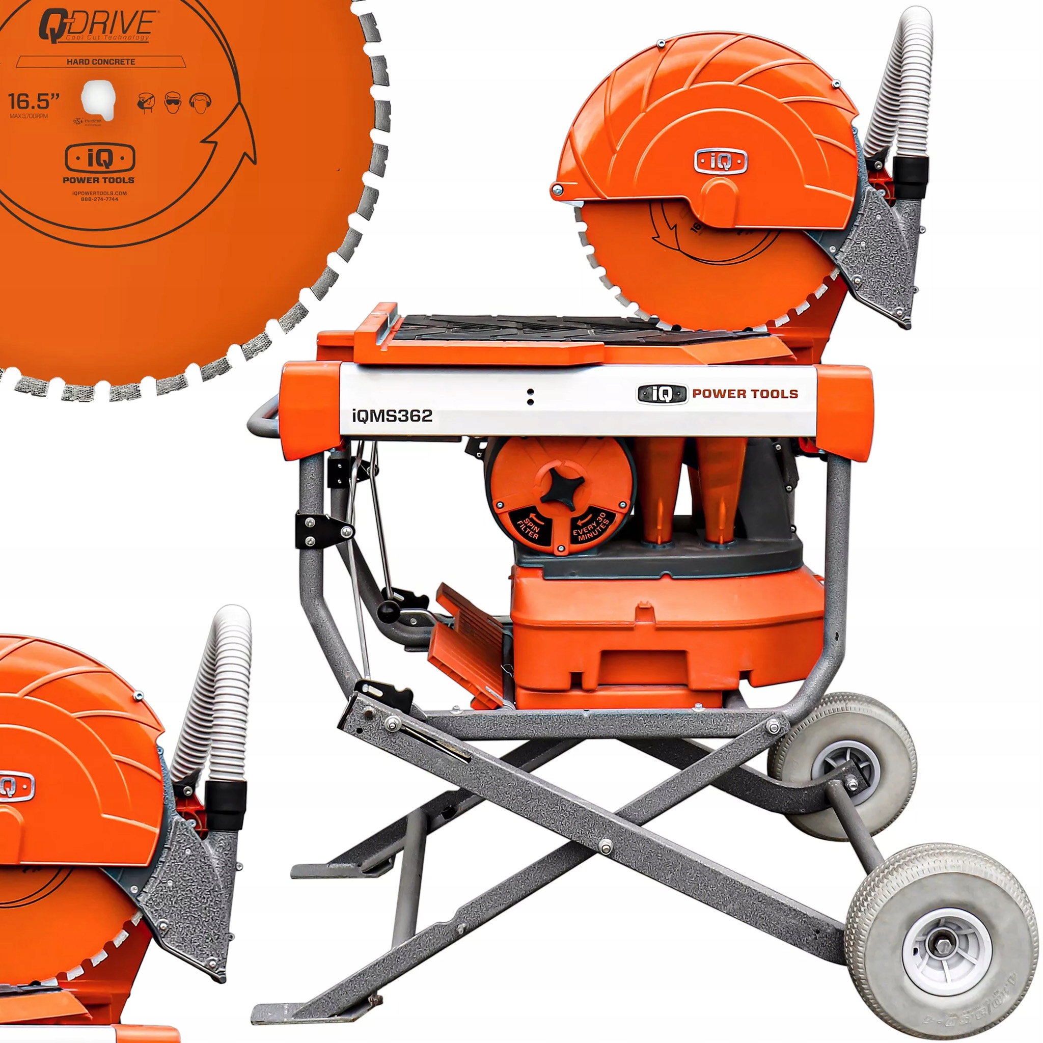 PIŁA STOŁOWA PPRZECINARKA iQ Power Tools 420mm BEZPYŁOWA Elektryczna 140mm (iQMS362-CE) • Cena ...