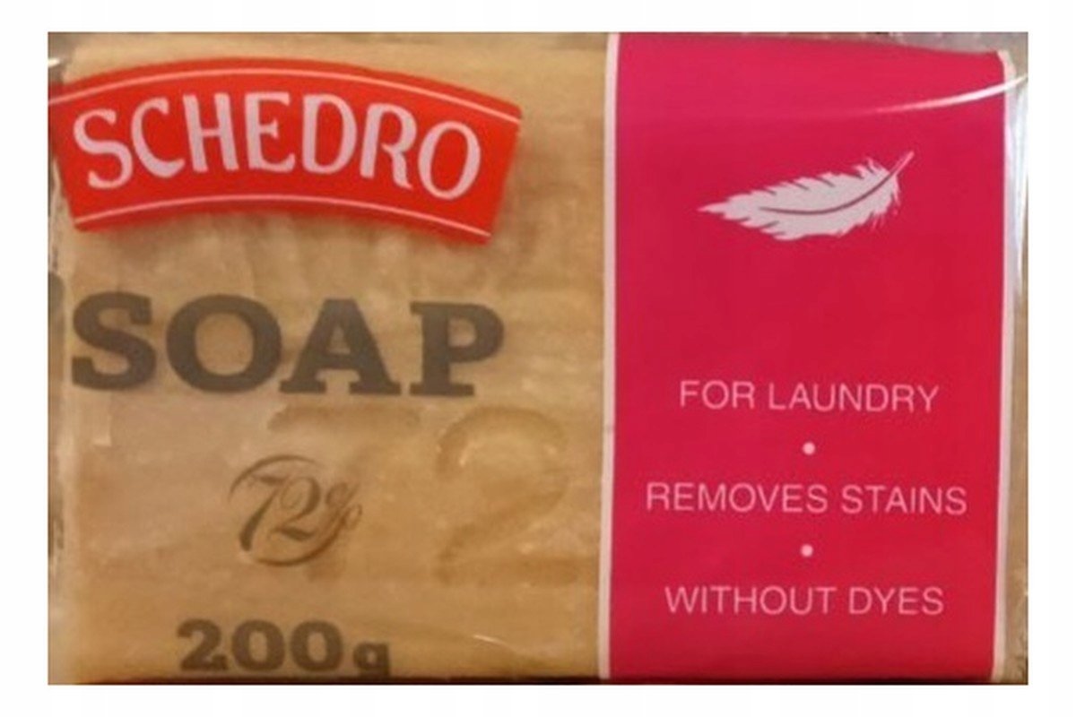 Szare mydło BHP uniwersalne Szczedro 72% w kostce 64 szt x 200g Karton (0757510364022) • Cena ...
