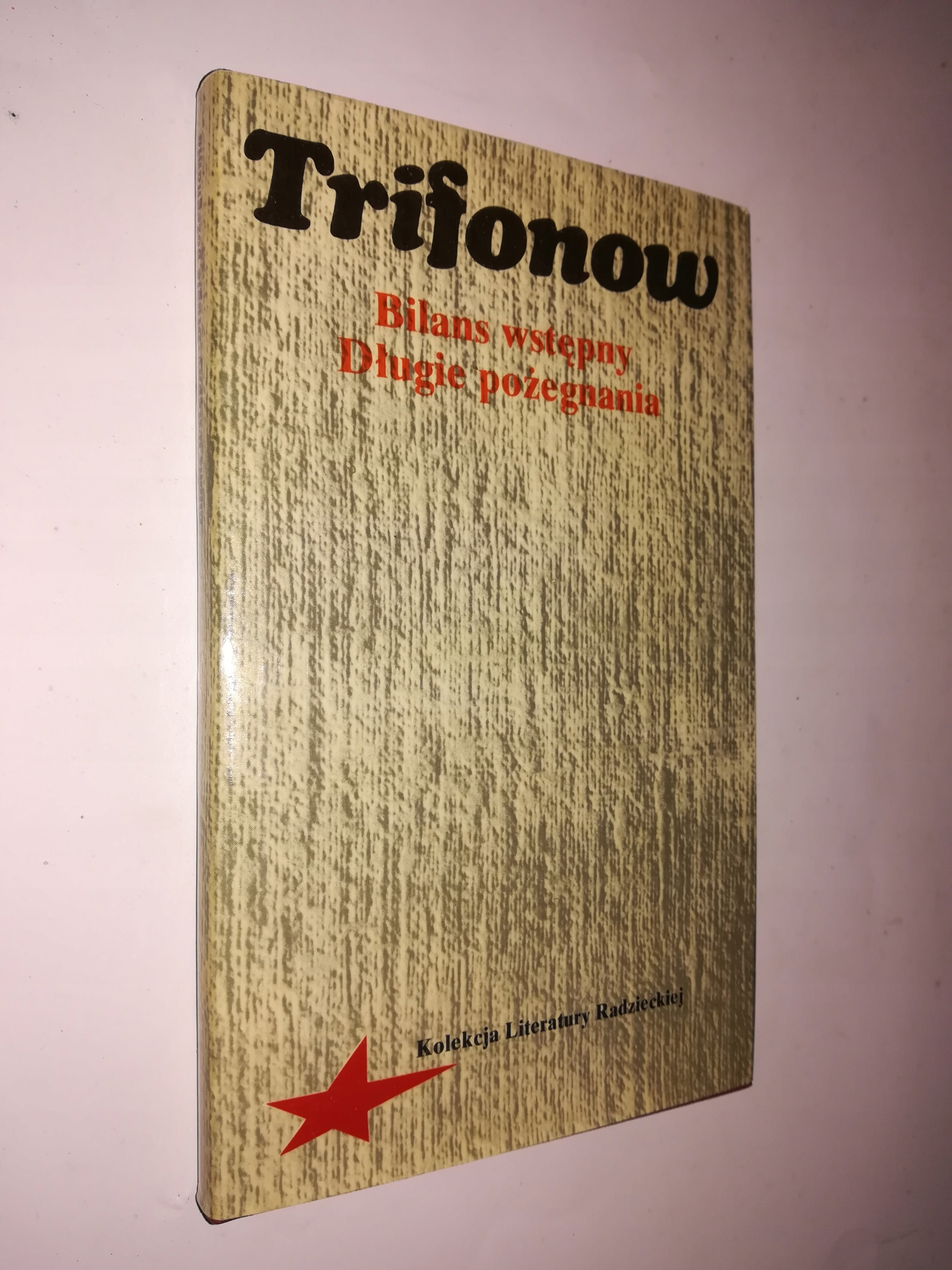 BILANS WSTEPNY DLUGIE POZEGNANIE - Trifonow (1978) (13614362424 ... BILANS WSTEPNY DLUGIE POZEGNANIE - Trifonow (1978) (13614362424 ...