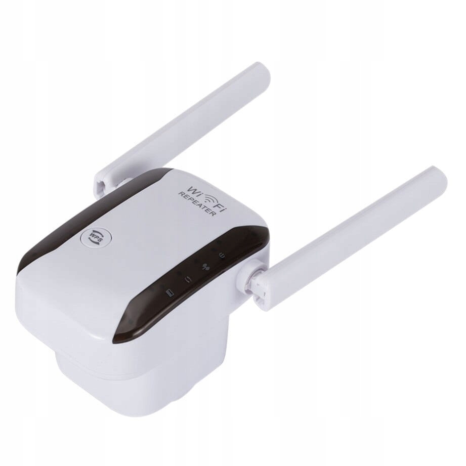 Wzmacniacz sygnału WIFI Repeater LAN 300Mbps 2 anteny Range Extender ...