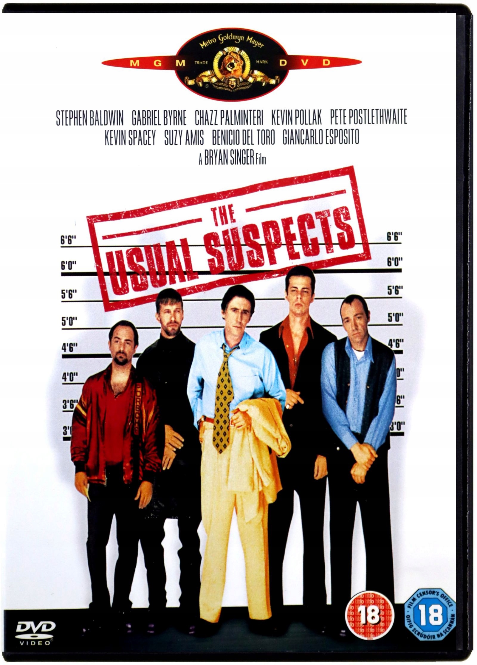 USUAL SUSPECTS (PODEZŘELÍ) (DVD) za 236.00CZK - Allegro