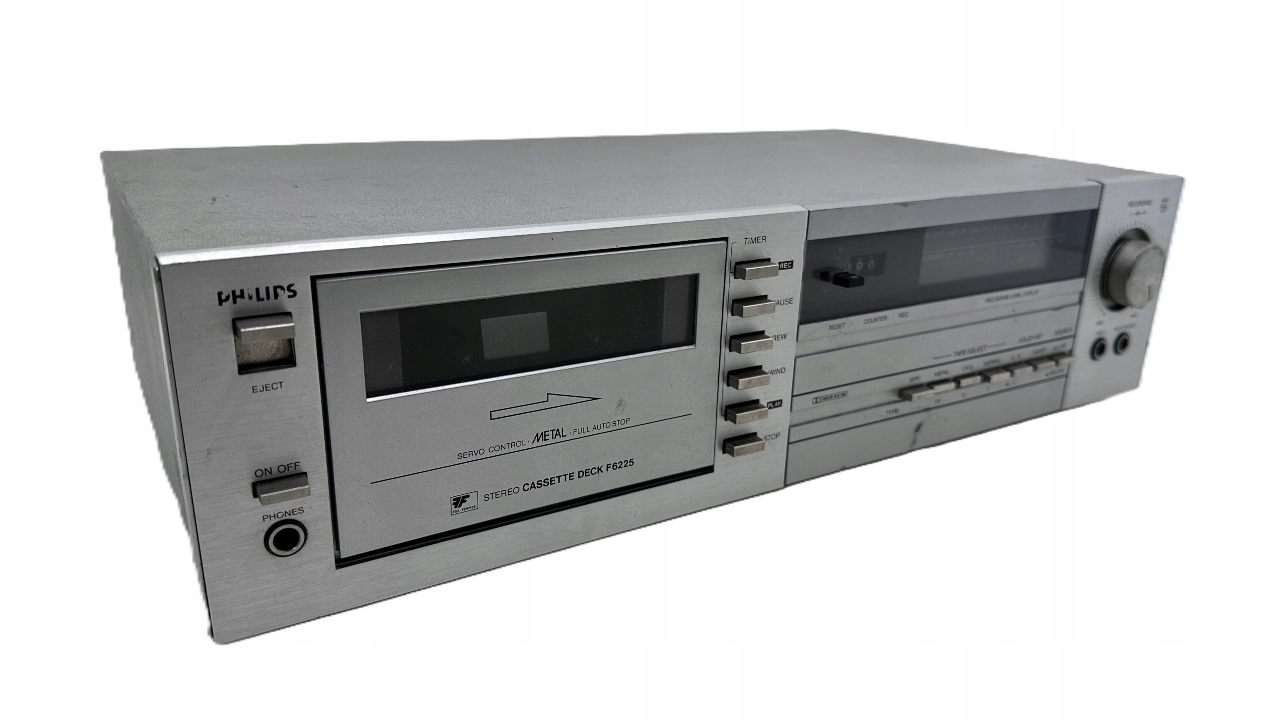 MAGNETOFON KASETOWY STEREO CASSETTE DECK Philips F6225 (F) - Sklep ...