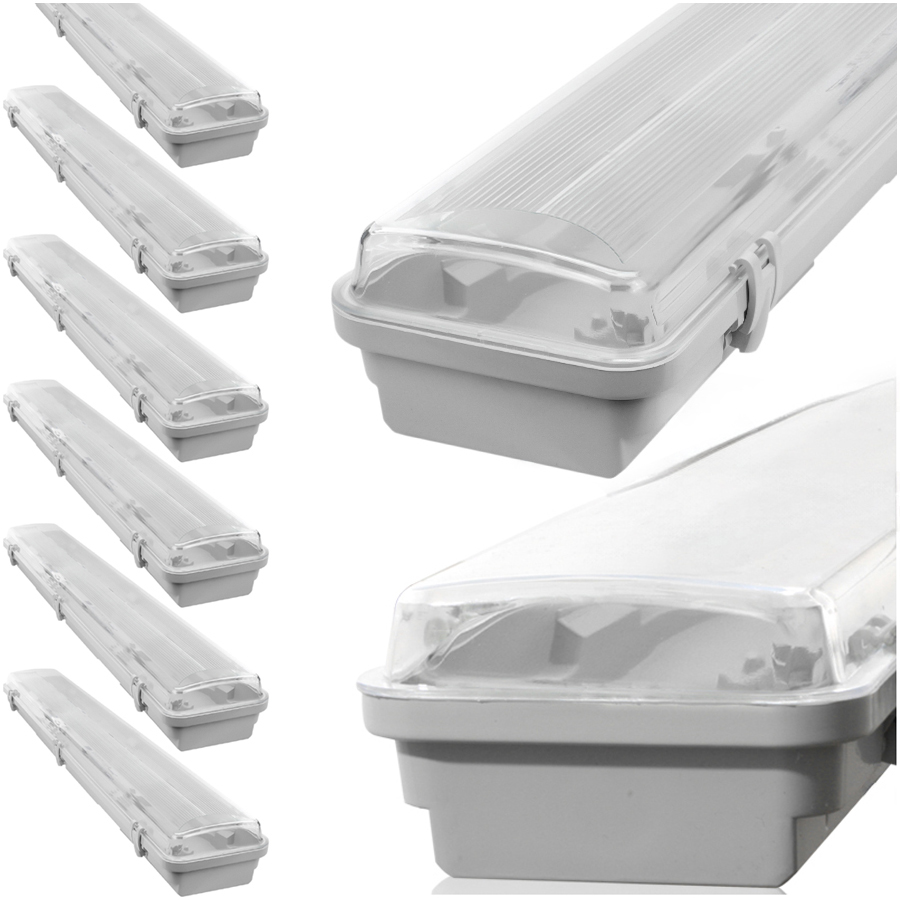 6x LAMPA LED DO GARAŻU WARSZTATU WODOODPORNA (OpHer120) • Cena, Opinie ...