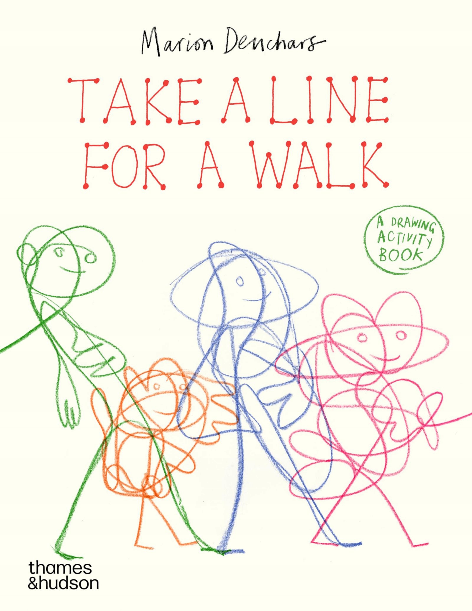 Take a Line for a Walk: A drawing activity book Marion Deuchars Książki ...