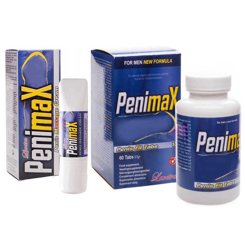 Tabletki na powiększenie penisa Penimax 60 tabs (8718546540226) • Cena ...