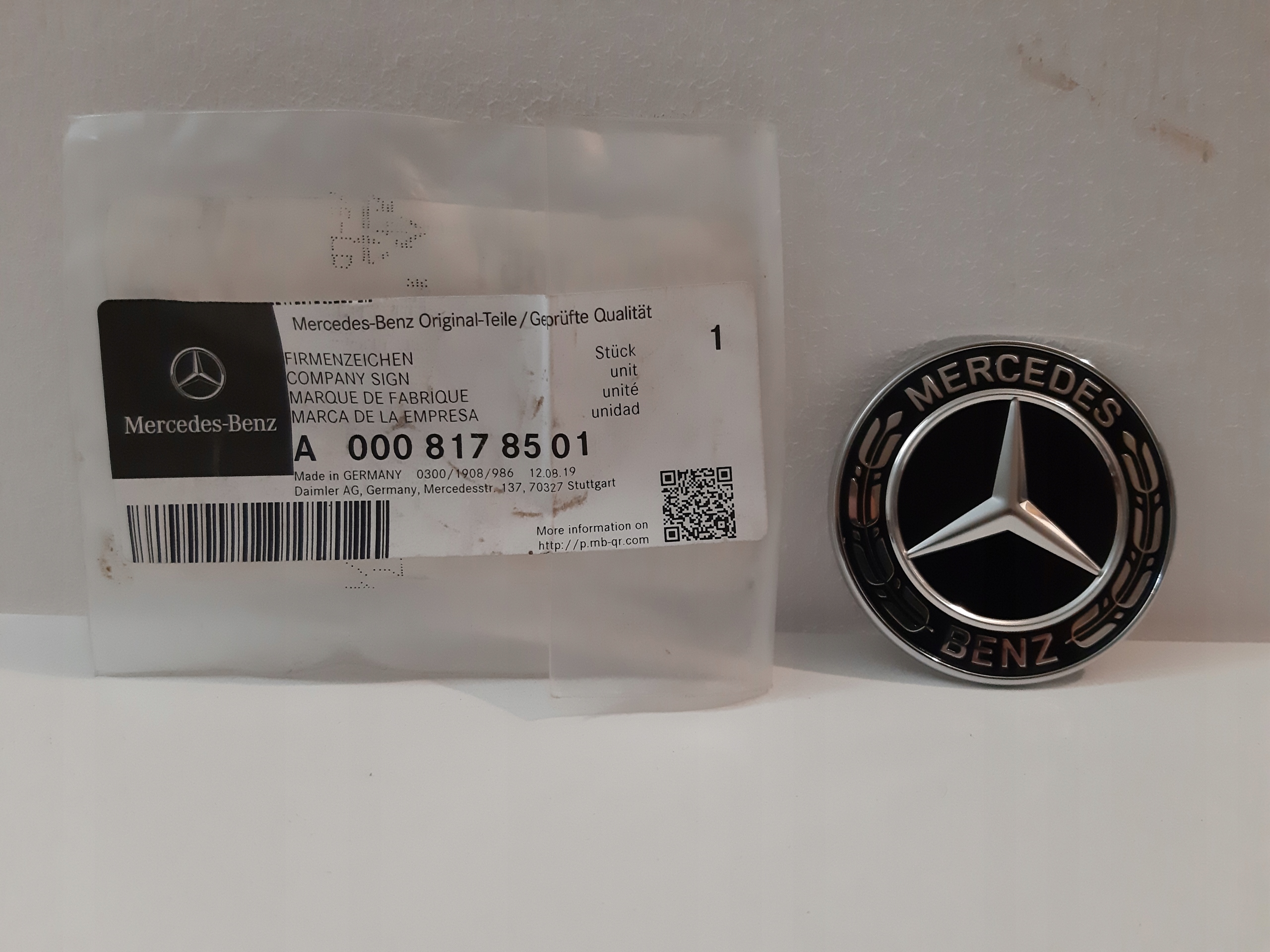 MERCEDES ZNACZEK EMBLEMAT A0008178501 - porównaj ceny - Allegro.pl