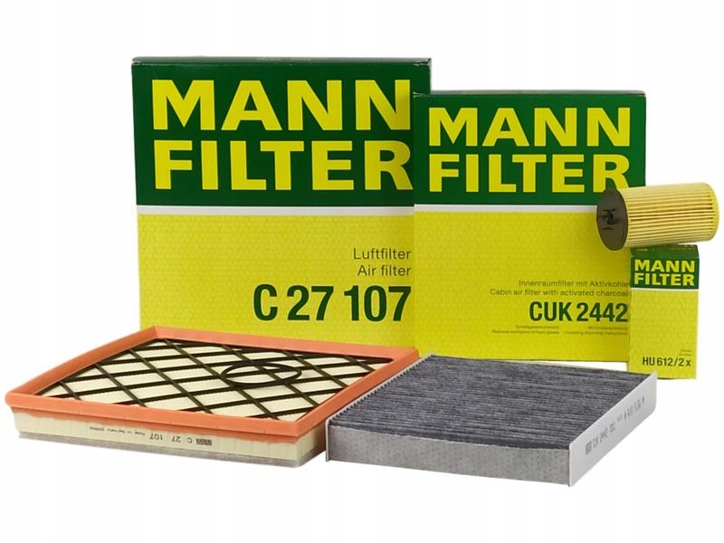 MANN ZESTAW FILTRÓW OPEL ASTRA J 1.4 1.4T 1.6T 4011558299507 za 159.42PLN z Krakow - Allegro ...