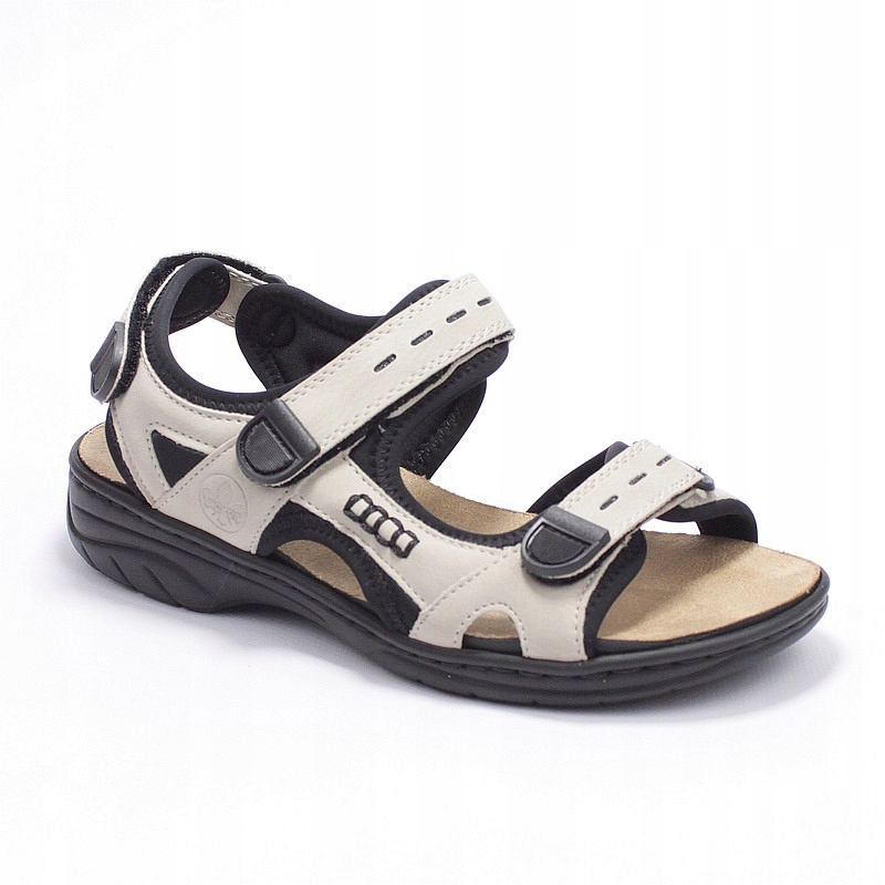 Rieker sandały damskie 64582-60 płaski obcas rozmiar 41 • Cena, Opinie ...