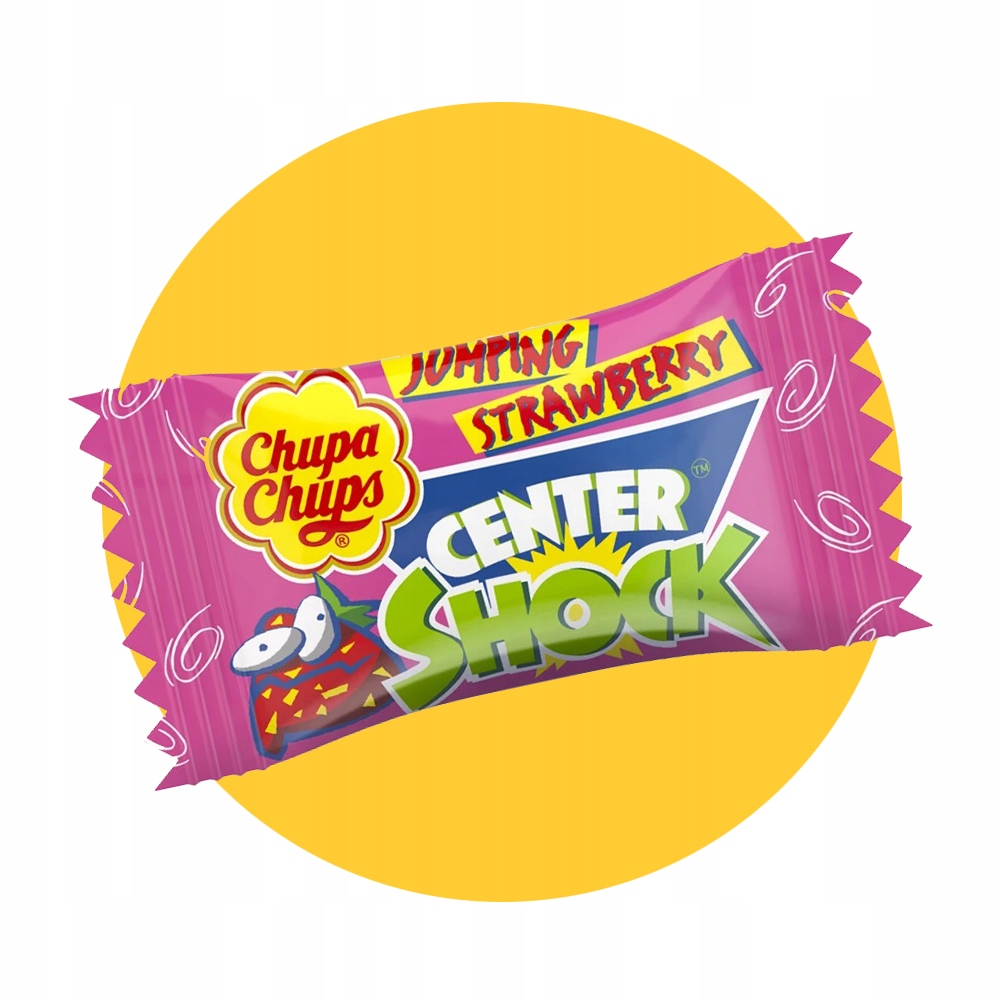 Guma center shock truskawka 10 SZT. - porównaj ceny - Allegro.pl