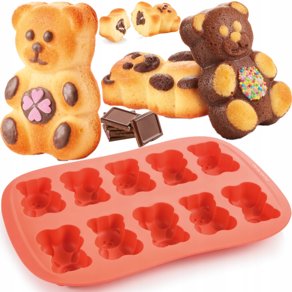 TESCOMA FORMA DO CIASTEK BABECZEK MISIE LUBISIE (8595028409352) • Cena ...