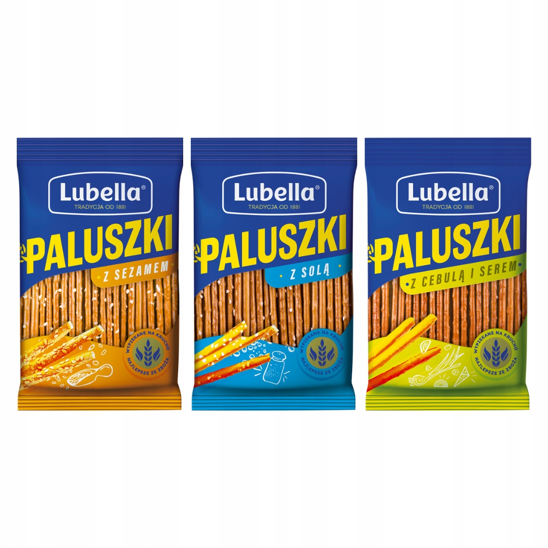 Купить МИКС Палочки Lubella с солью, кунжутом, луком 210г: отзывы, фото ...