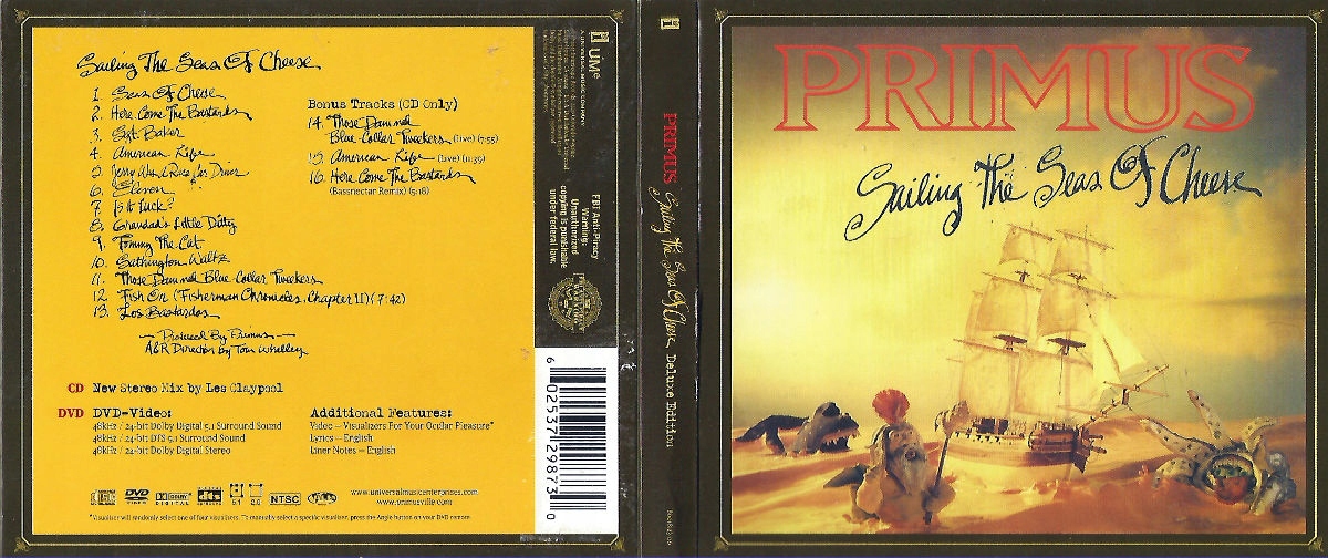 Sailing The Seas Of Cheese Primus CD • Cena, Opinie - Allegro