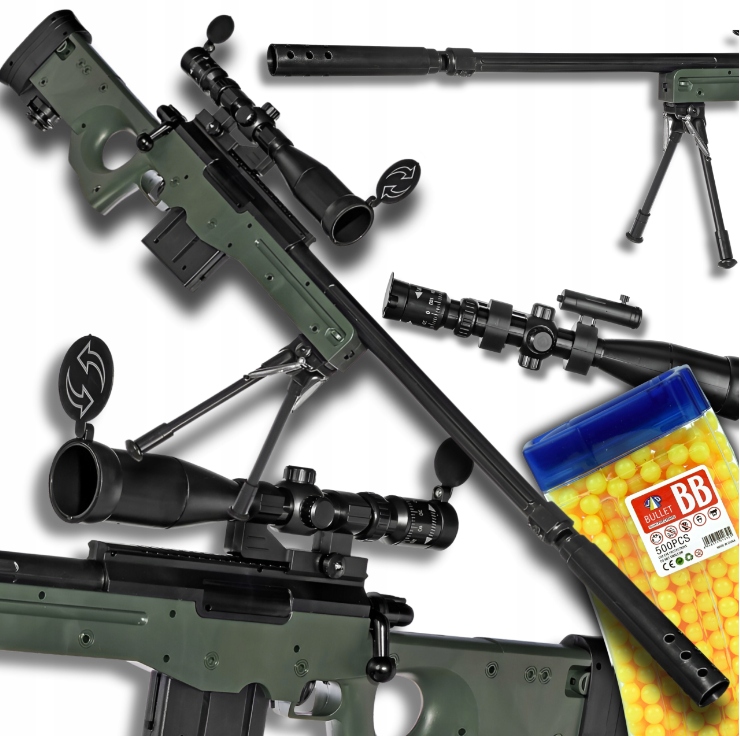 Karabin For Fun Pistolet sprężynowy (5701402025367) • Cena, Opinie ...