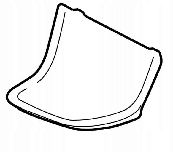 VOLVO XC60 II guma prawa wykladzina boczka drzwi blonde OE 30747650 ...