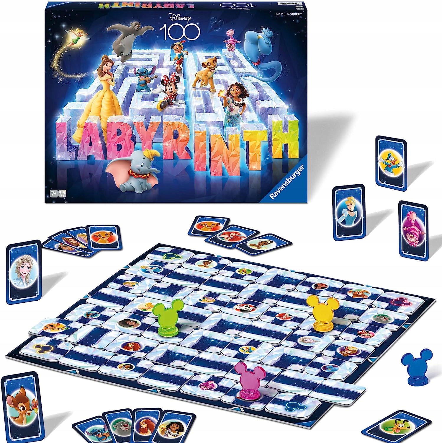 Gra planszowa Ravensburger Disney Labyrinth Labirynt - Stan: nowy 157 ...