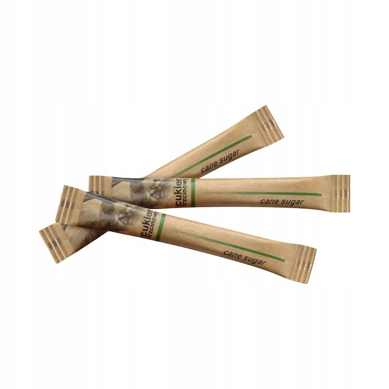 Cukr třtinový hnědý v sáčcích prstíků 1000x4g - Allegro