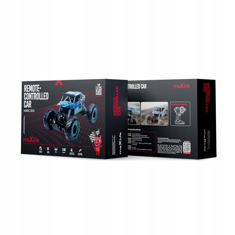 Maxlife Samochód Zdalnie Sterowany Mxrc-300 - Maxlife | Sklep EMPIK.COM