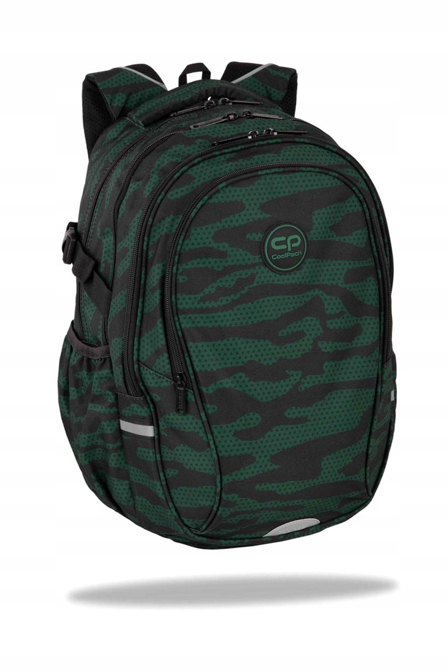 PLECAK MŁODZIEŻOWY COOLPACK FACTOR GREENEH (5903686384080) • Cena, Opinie • Plecaki szkolne ...