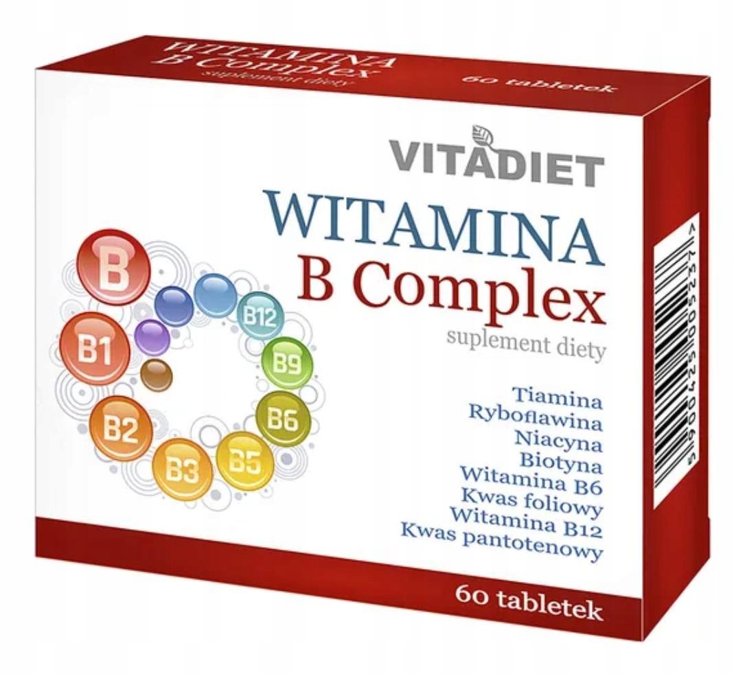 VITADIET witamina B complex witaminy z grupy B 60s (5900425005237 ...