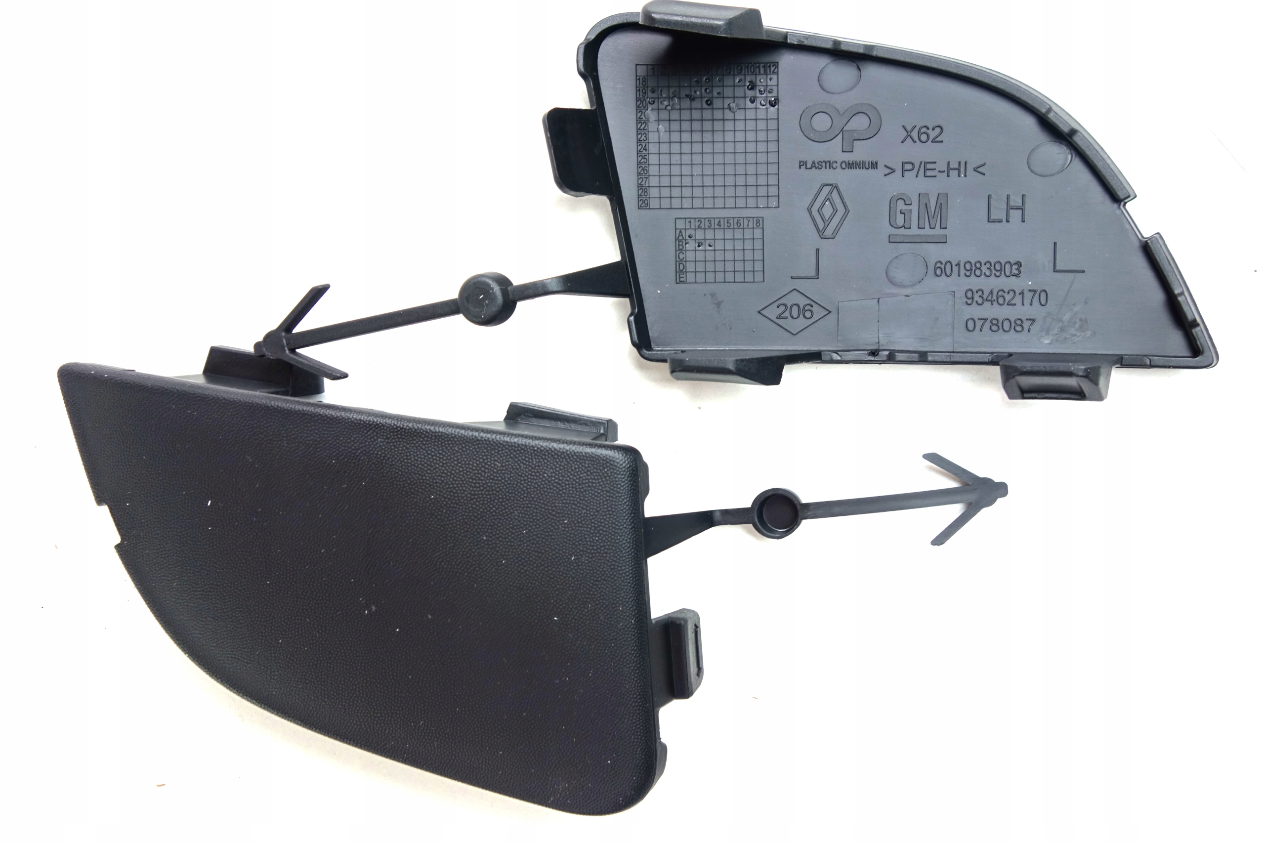 95529177 95529177 - ЗАГЛУШКИ ПЕРЕДНЕГО БАМПЕРА MASTER III MOVANO ORIG ...