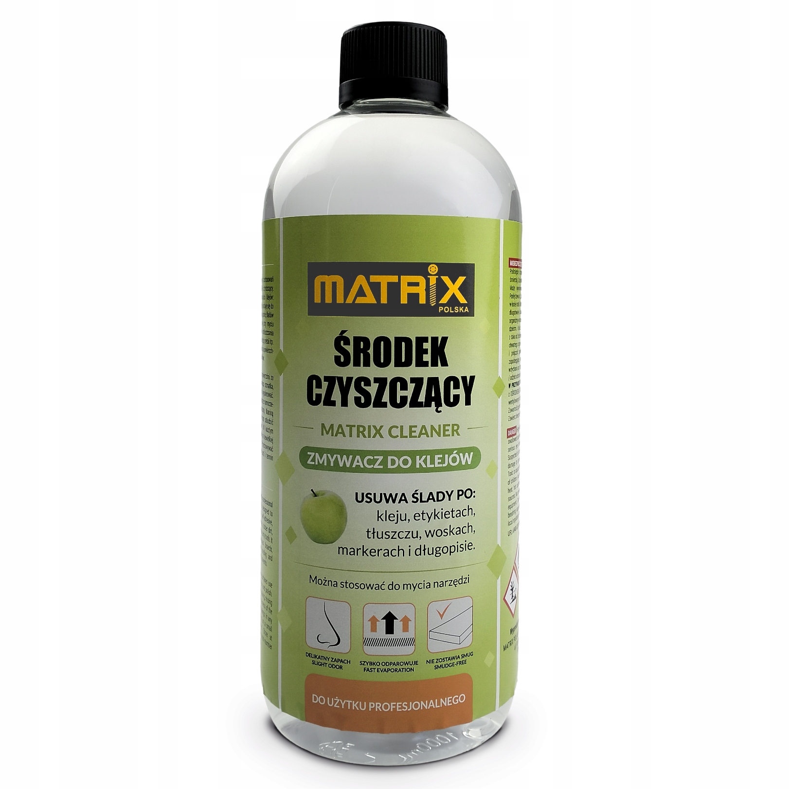 Matrix cleaner środek czyszczący, kleje płyty ABS obrzeża PCV- jabłkowy ...