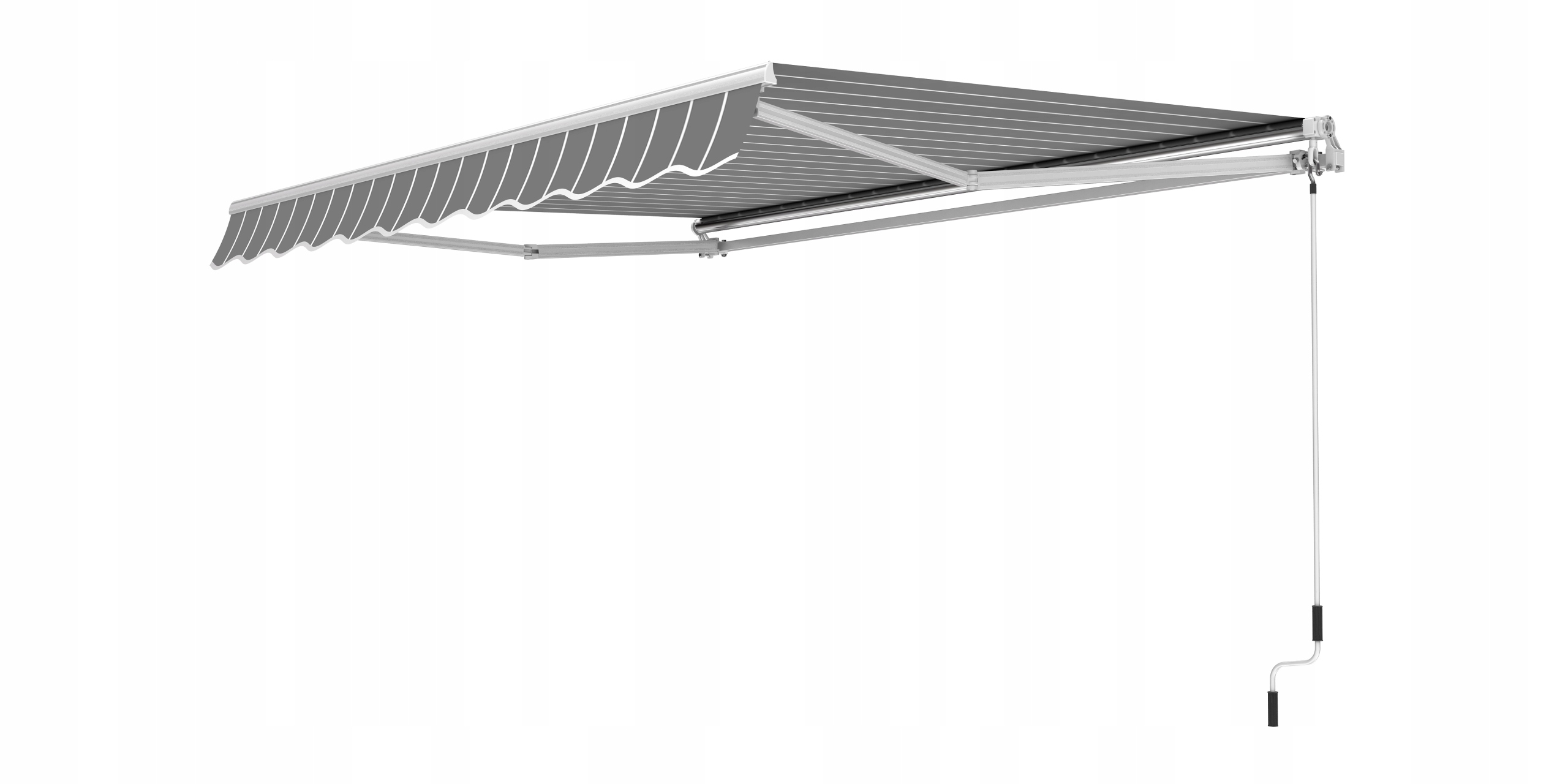 MARKIZA TARASOWA BALKONOWA SZARY PAS 500x300 5x3 (5904553024856) • Cena ...