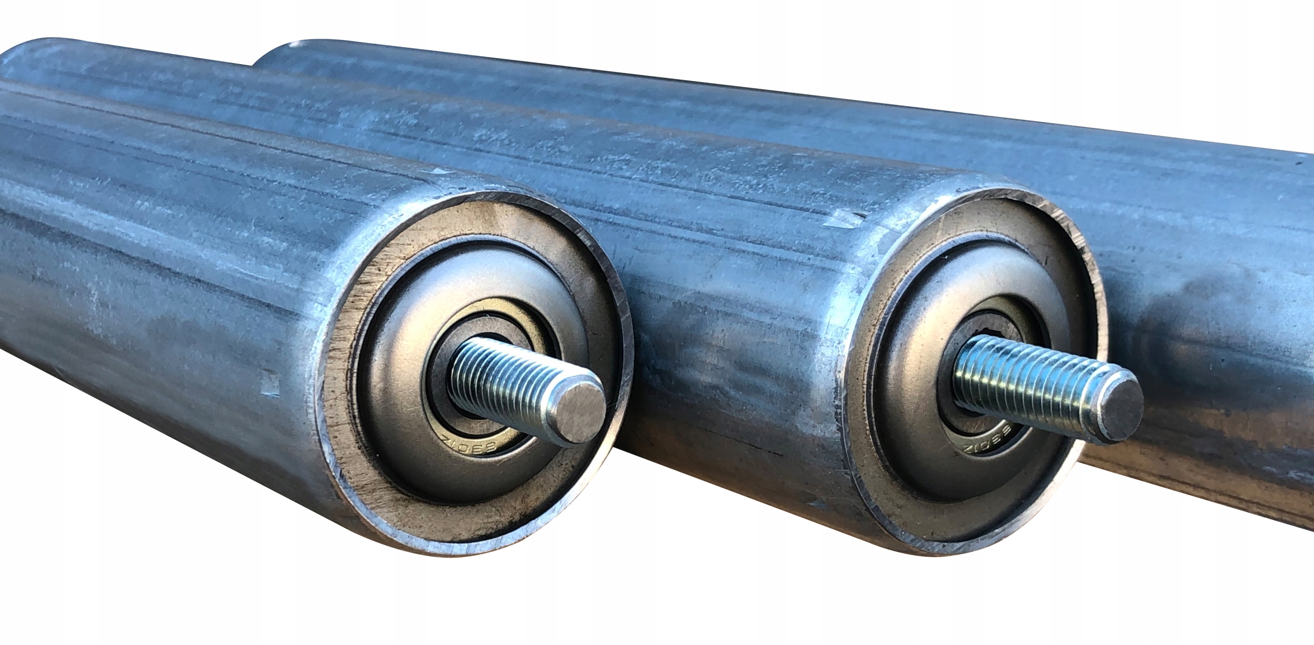 ROLKA ROLKI TRANSPORTOWE TAŚMOCIĄG PODAJNIK ROLOTOK 800/60 mm OCYNK ...