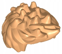 LEGO 98385 Włosy nugatowe medium nougat • Cena, Opinie • Elementy ...