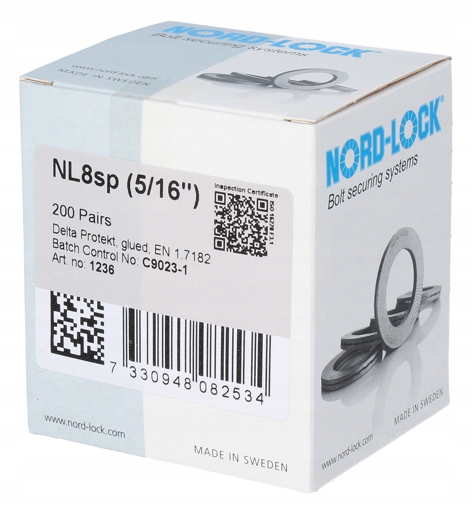 Podkładka samoklinująca Nord-Lock M8 poszerzona (7330948082534) • Cena ...