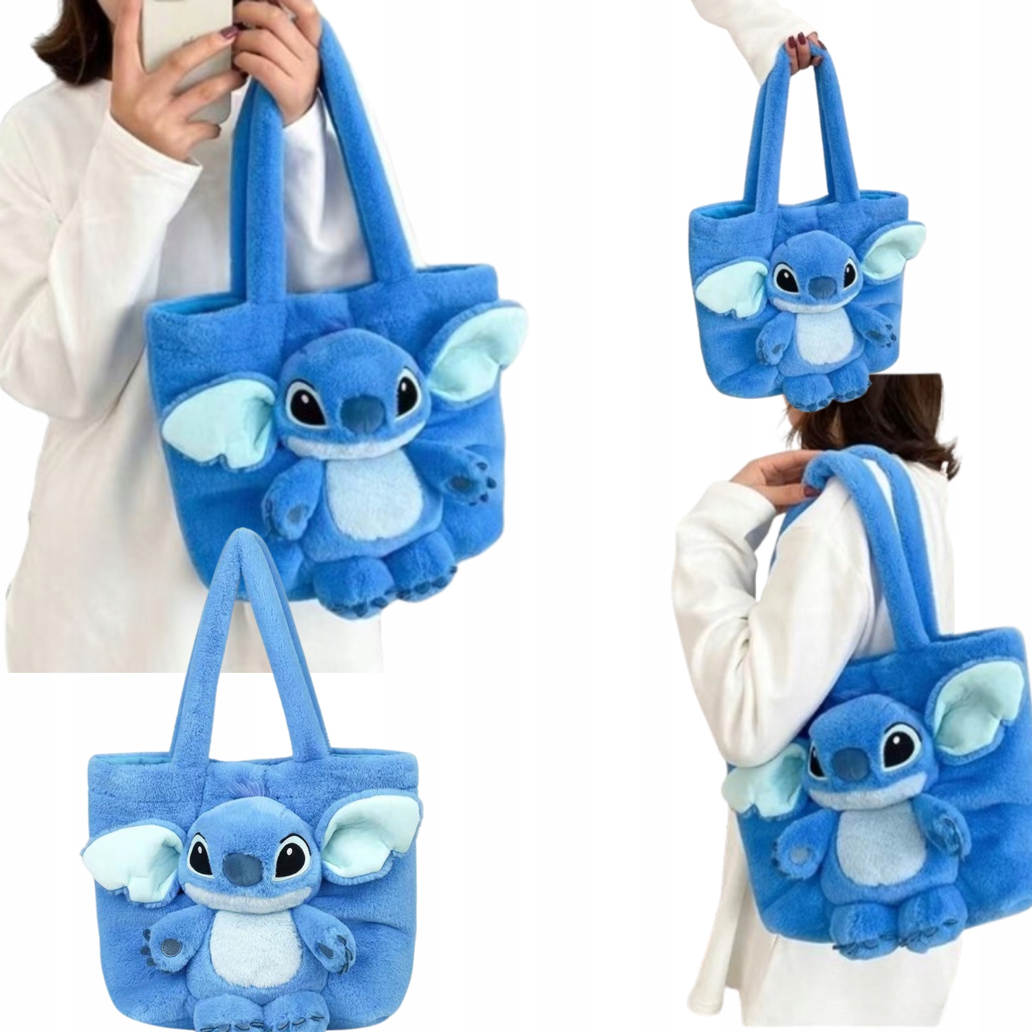 TOREBKA PLUSZAK STICH STITCH MASKOTKA PLUSZOWA TOREBECZKA NA RAMIĘ DZIECI (5902003563795) • Cena ...
