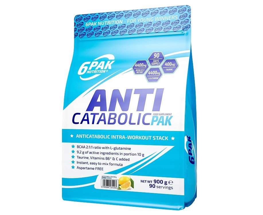 Proszek produkt wieloskładnikowy ANTI CATABOLIC PAK 6PAK Nutrition 900 ...